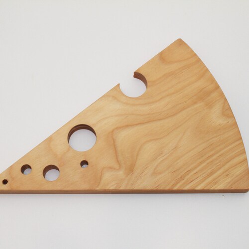 Cheese Shaped Serving Board Swiss Cheese Shape Cheese Lovers - Etsy