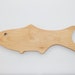 Fish Shaped Cutting and Serving Board, Fish Charcuterie Board, Trout ...