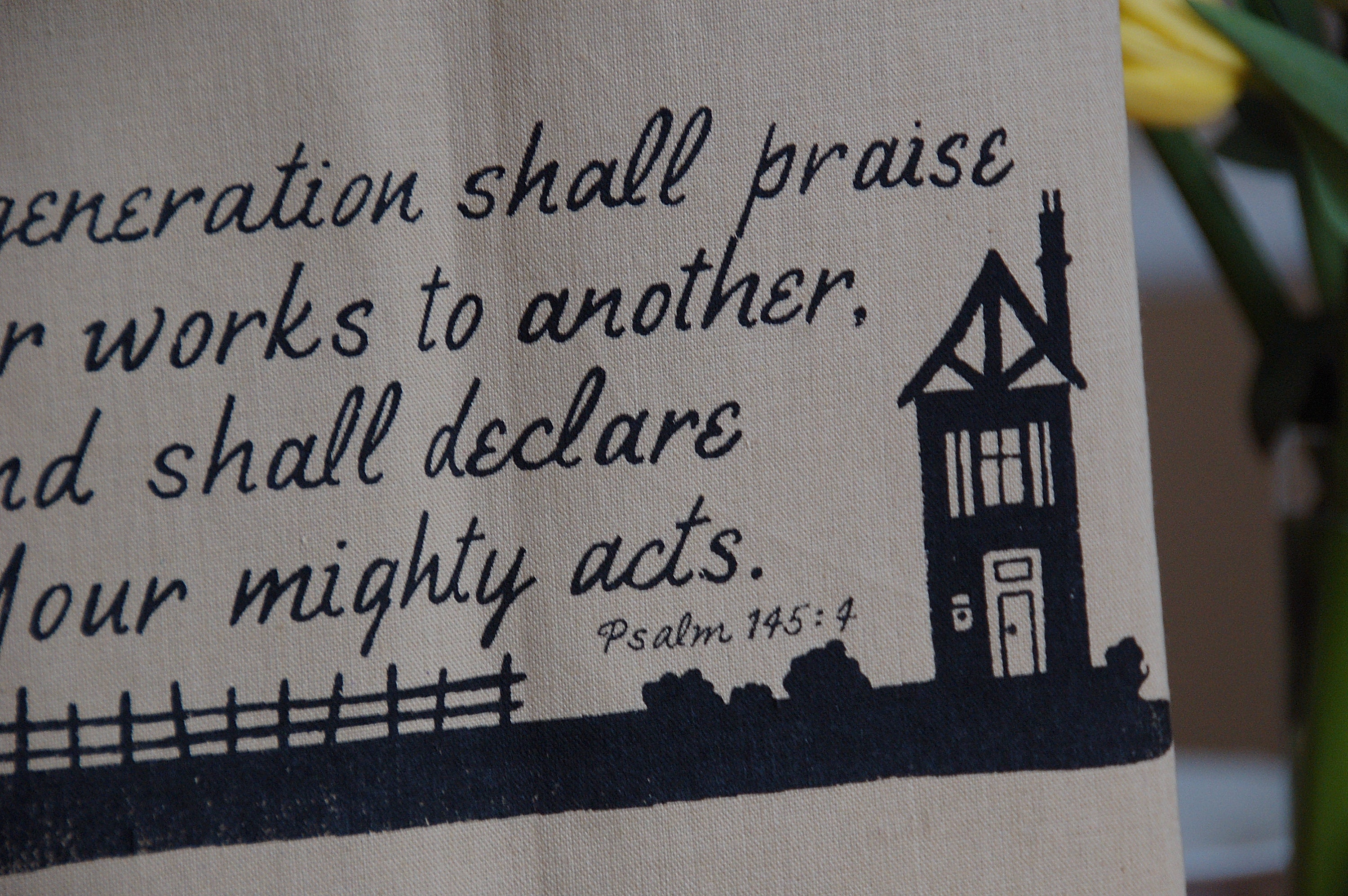 One Generation Shall Praise Your Works psalm 145:4 - Etsy Norway