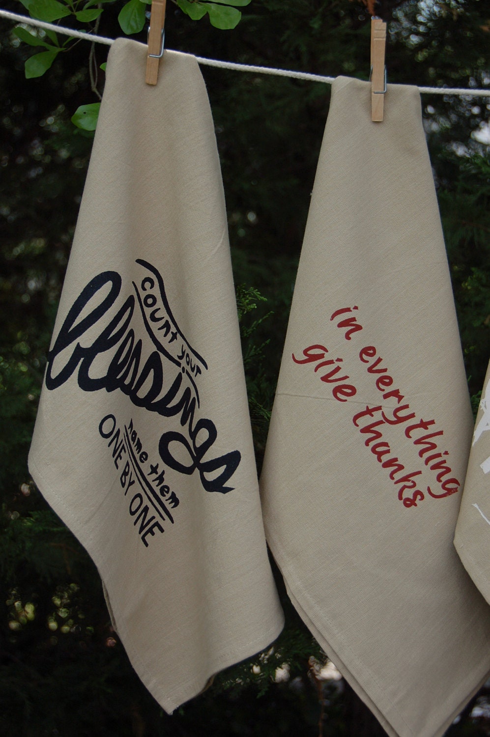 Scripture Kitchen Towels - Etsy