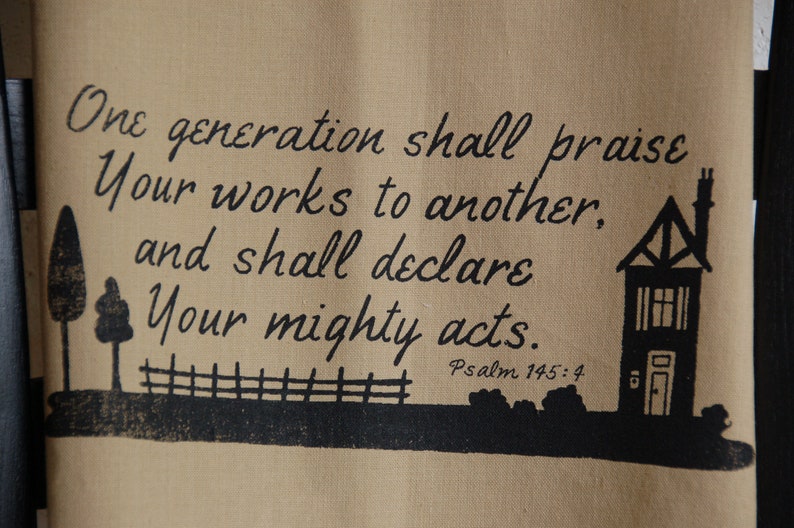 One Generation Shall Praise Your Works (psalm 145:4) - Etsy