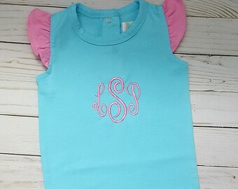 Girls monogram | Etsy