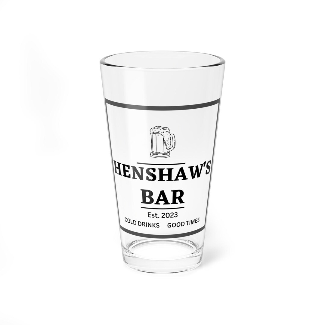 Personalized Bar Mixing Glass | Home Bar Essentials, Unique Gift for ...