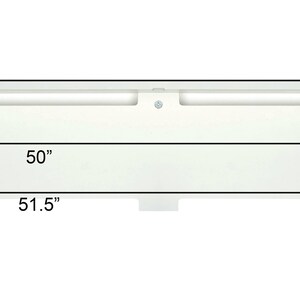 Shaker Style 4 Ft. Wood Baseboard Heater Cover Kit in White - Etsy