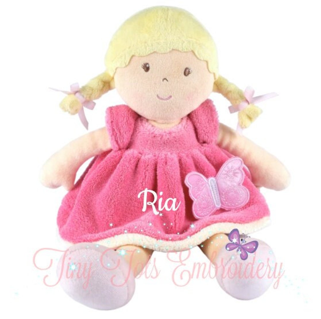 Personalized Dolls, Rag Doll, Custom Rag Doll, Baby Shower Gift, First ...