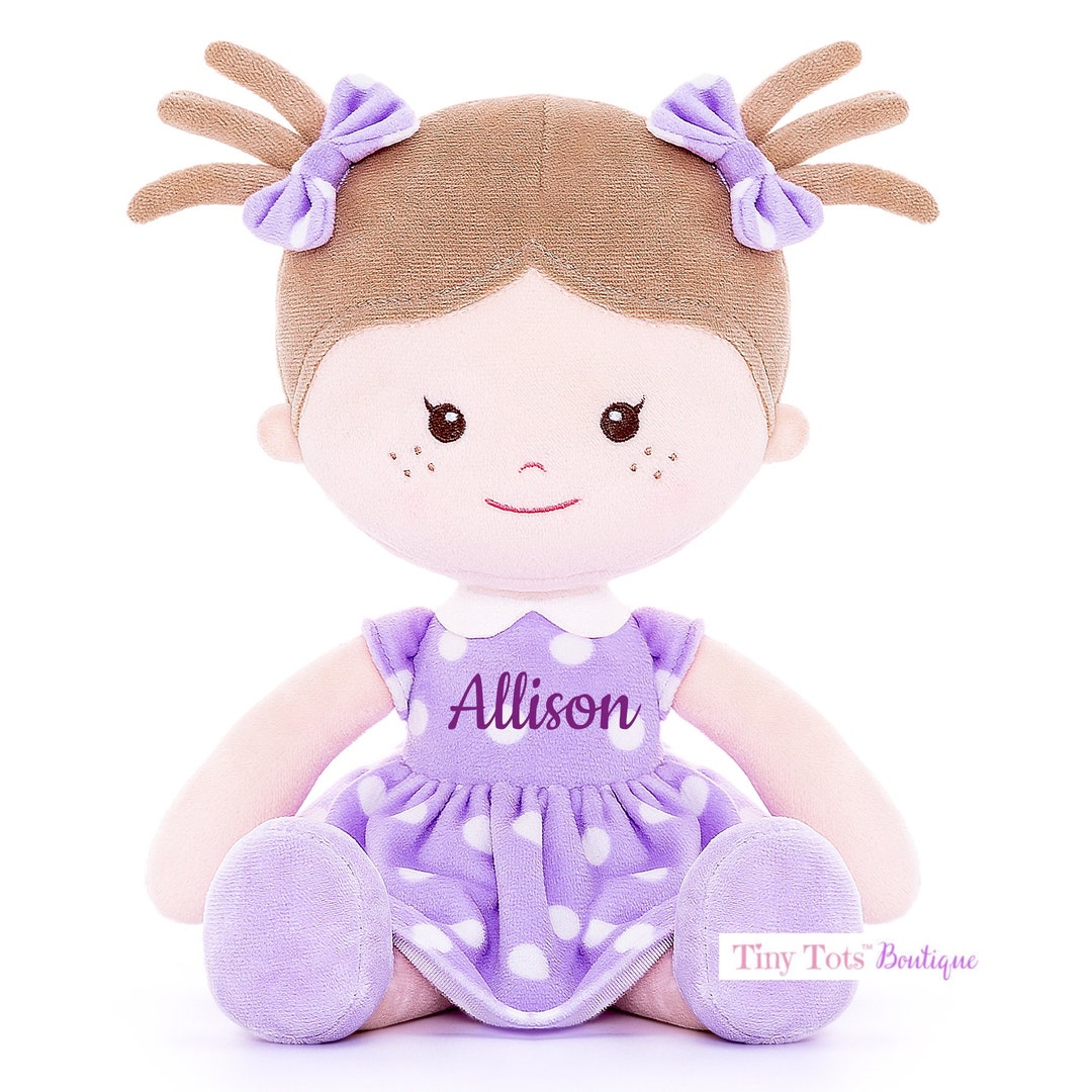 Personalized Dolls, Rag Doll, Custom Plush Doll, Baby Shower Gift ...