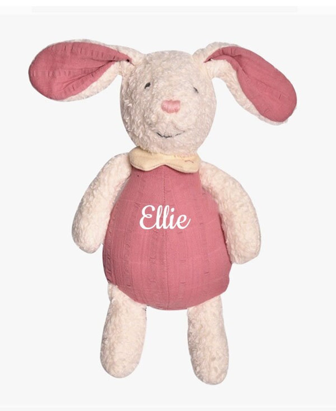 Personalized Bunny Stuffed Animal, Personalized Bunny, Custom Bunny ...