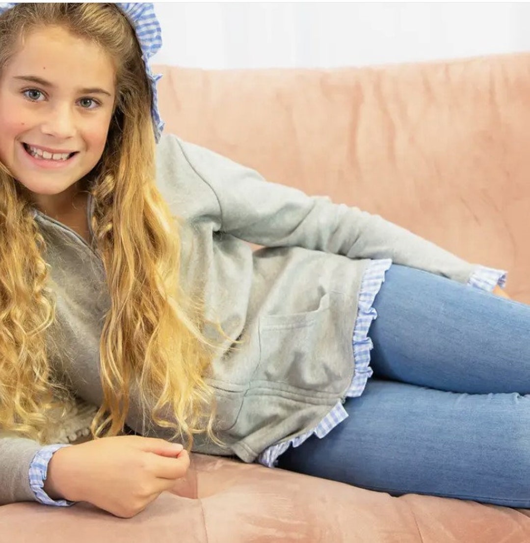 Monogrammed Girl's Jacket Girls Personalized Jacket - Etsy