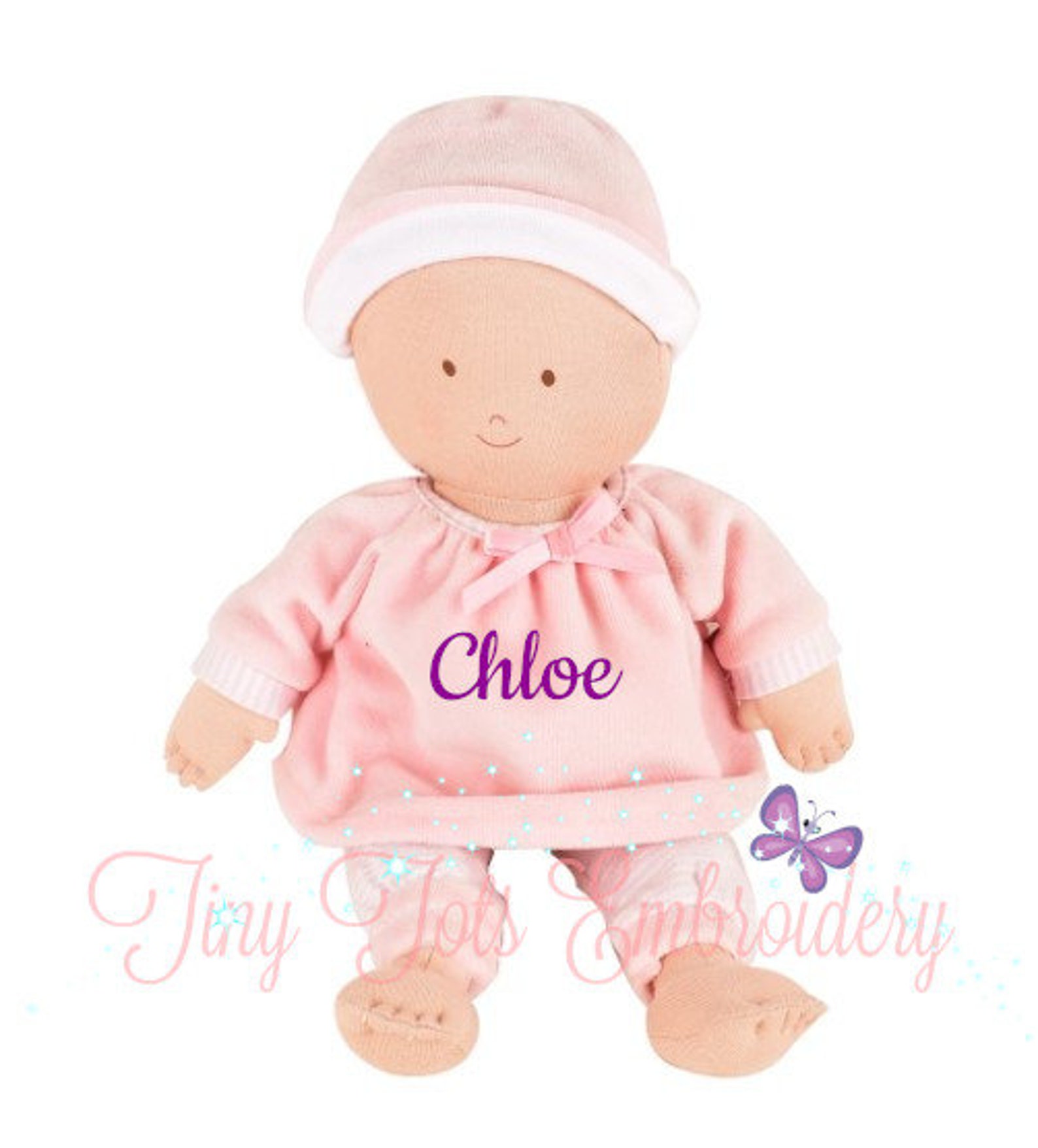 Personalized First Doll, Personalized Girl Doll, Custom Plush Doll ...