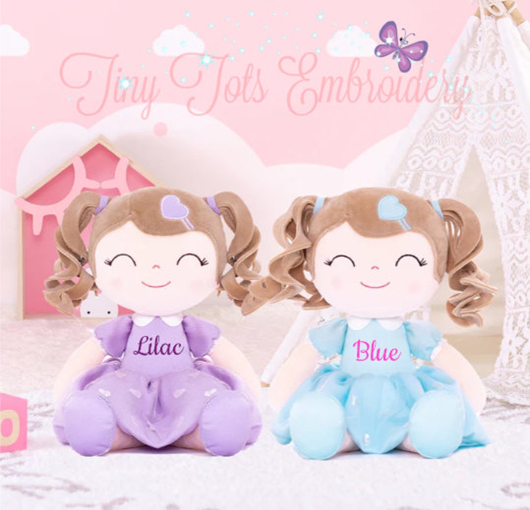 Personalized Dolls, Rag Doll, Custom Rag Doll, Baby Shower Gift, First ...