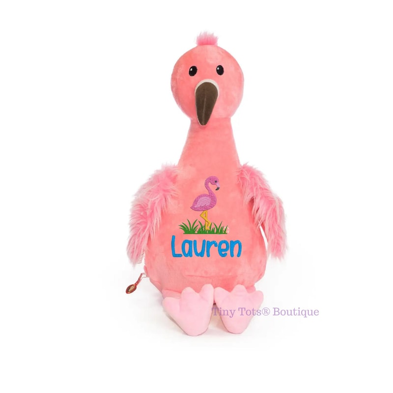Custom Flamingo Plush - Etsy