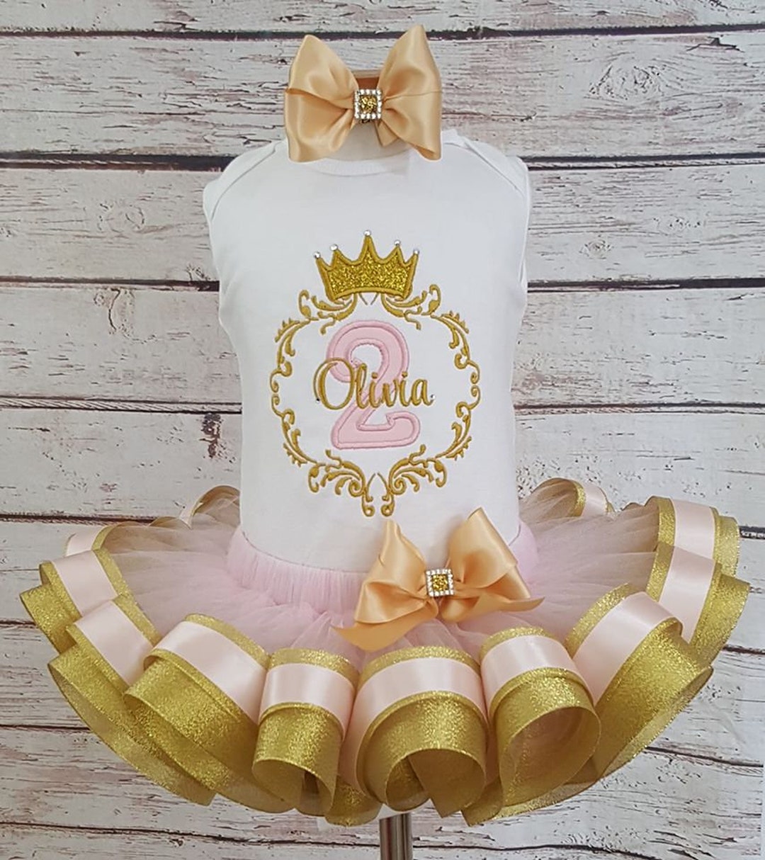 Princess Birthday Outfit Elegant Princess Tutu Outfit - Etsy