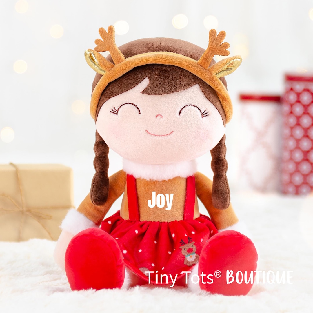 Personalized Doll and Custom Letter From Santa, Personalized Santa Doll ...