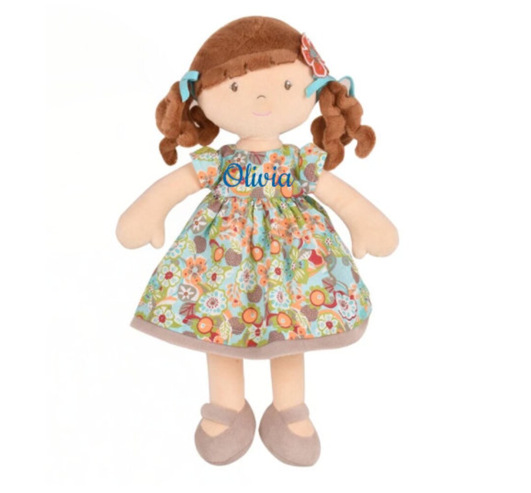 Personalized Dolls, Rag Doll, Custom Rag Doll, Baby Shower Gift, First ...