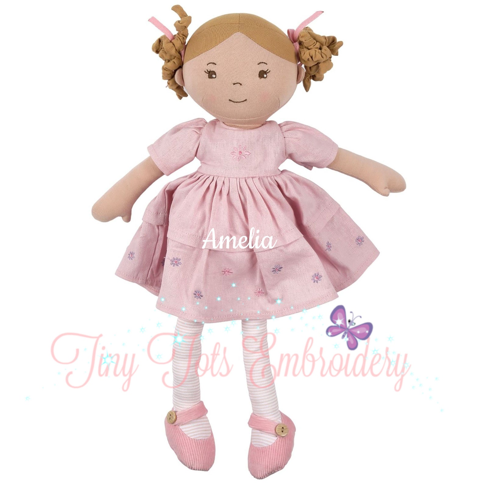 Personalized Dolls, Rag Doll, Custom Rag Doll, Baby Shower Gift, First ...