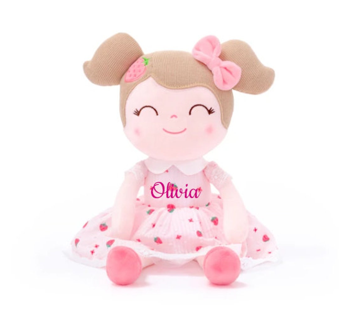 Personalized Rag Doll, Rag Doll, Personalized Doll, Baby Shower Gift ...