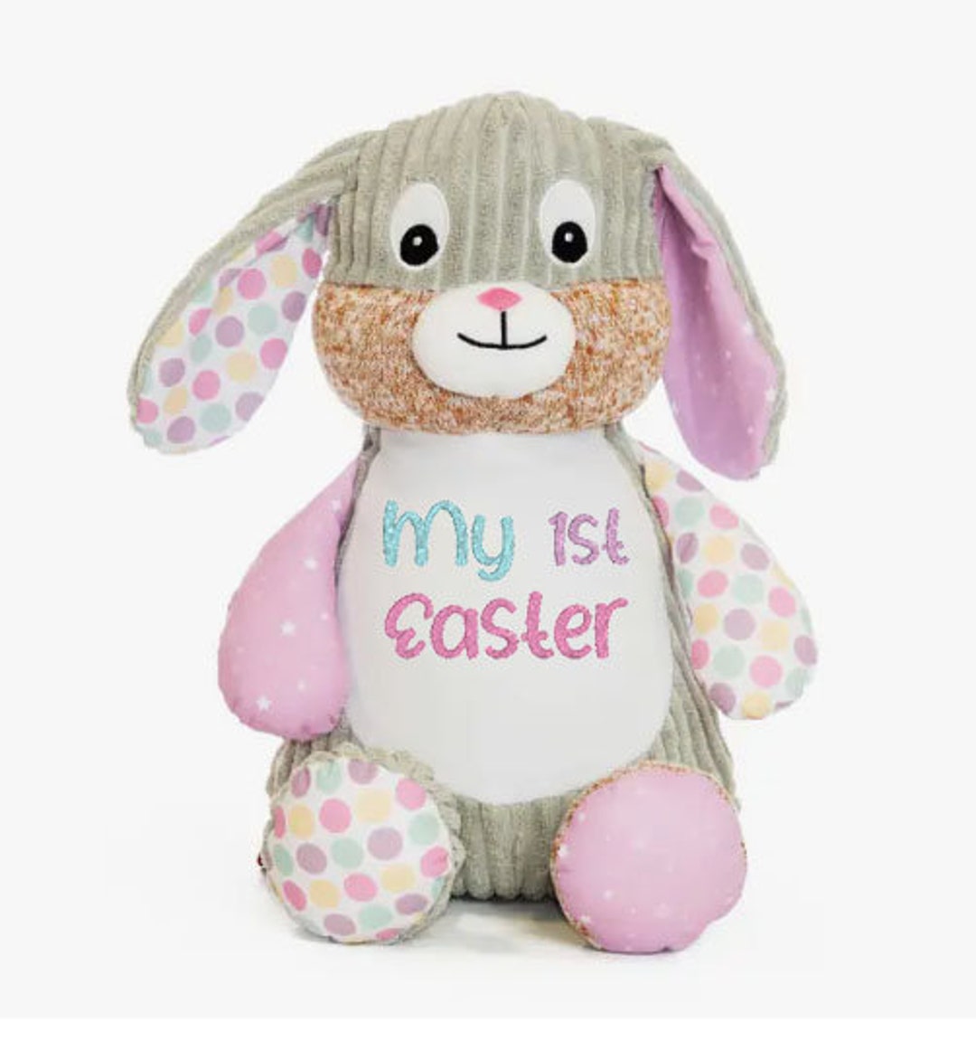 Custom Plush Bunny, Personalized Bunny, Baby Girl Gift, Personalized ...