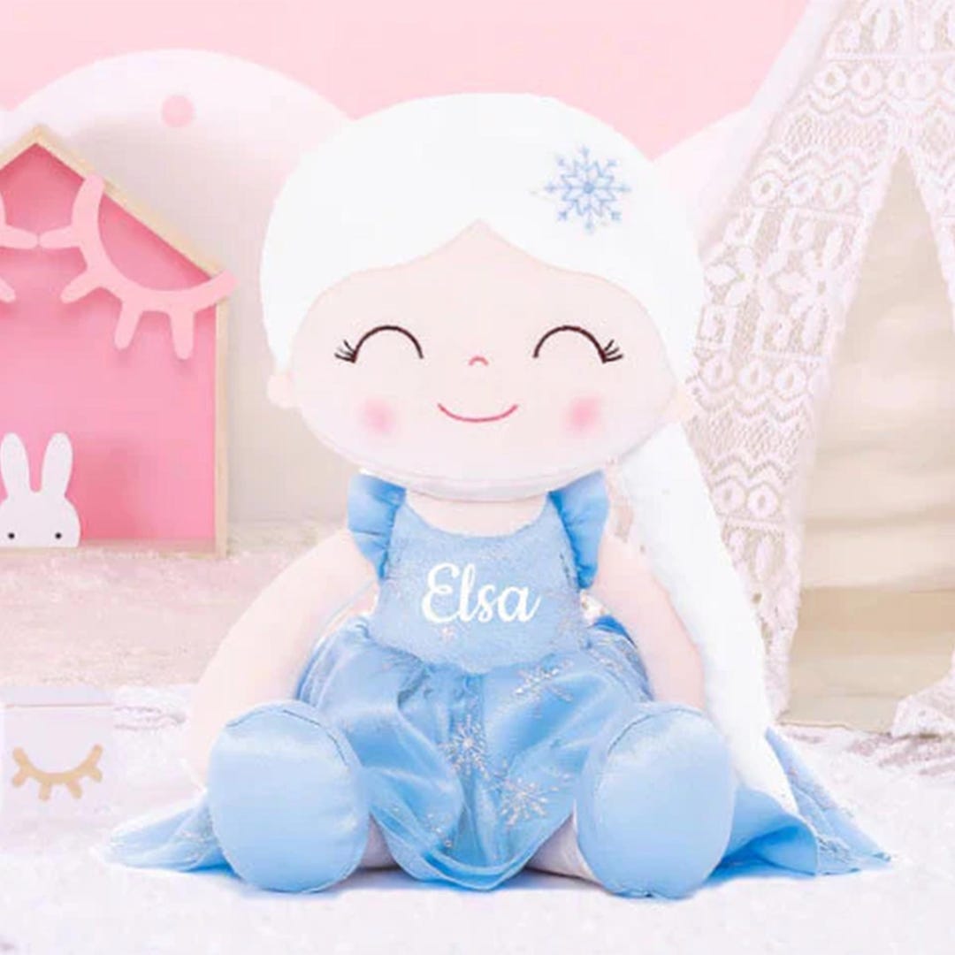 Personalized Dolls Princess Doll Custom Rag Doll Baby Shower Gift First ...