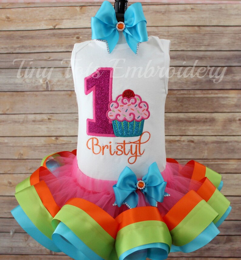 Sprinkled With Love Cupcake Birthday Outfit Includes Top - Etsy