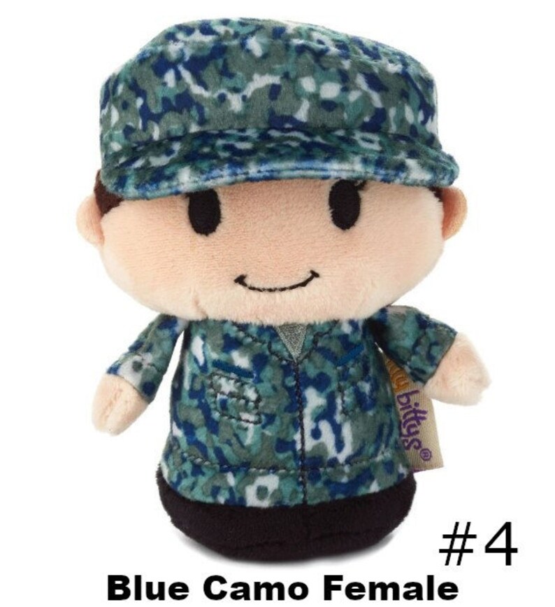 Military Itty Bitty With Glasses Camo Us Air Force Army Etsy
