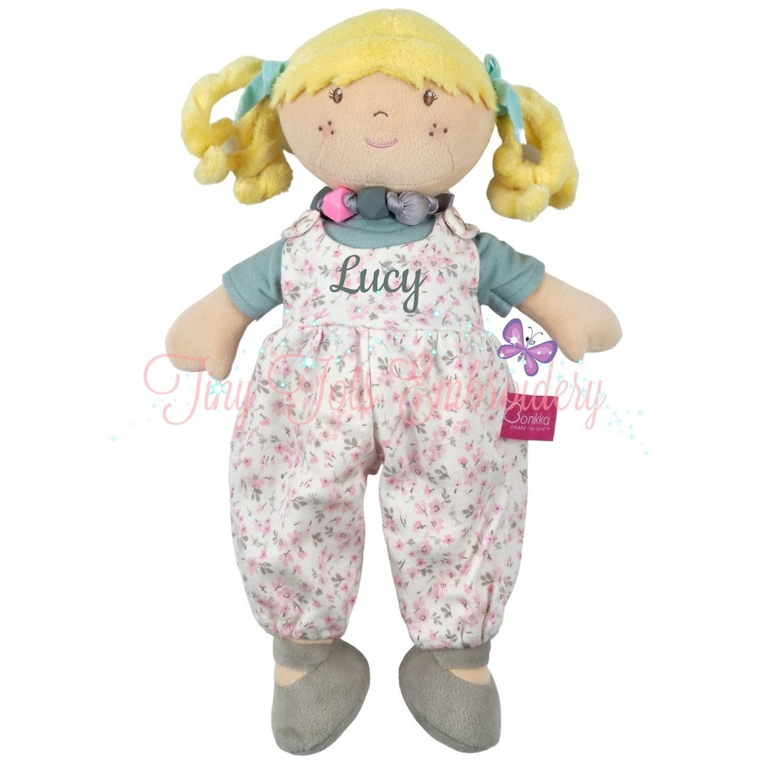 Personalized Dolls, Rag Doll, Custom Rag Doll, Baby Shower Gift, First ...