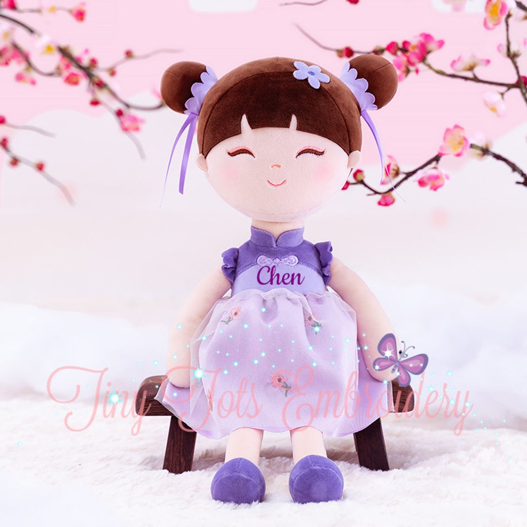 Personalized Asian Doll, Personalized Doll, Chinese Rag Doll, Custom ...