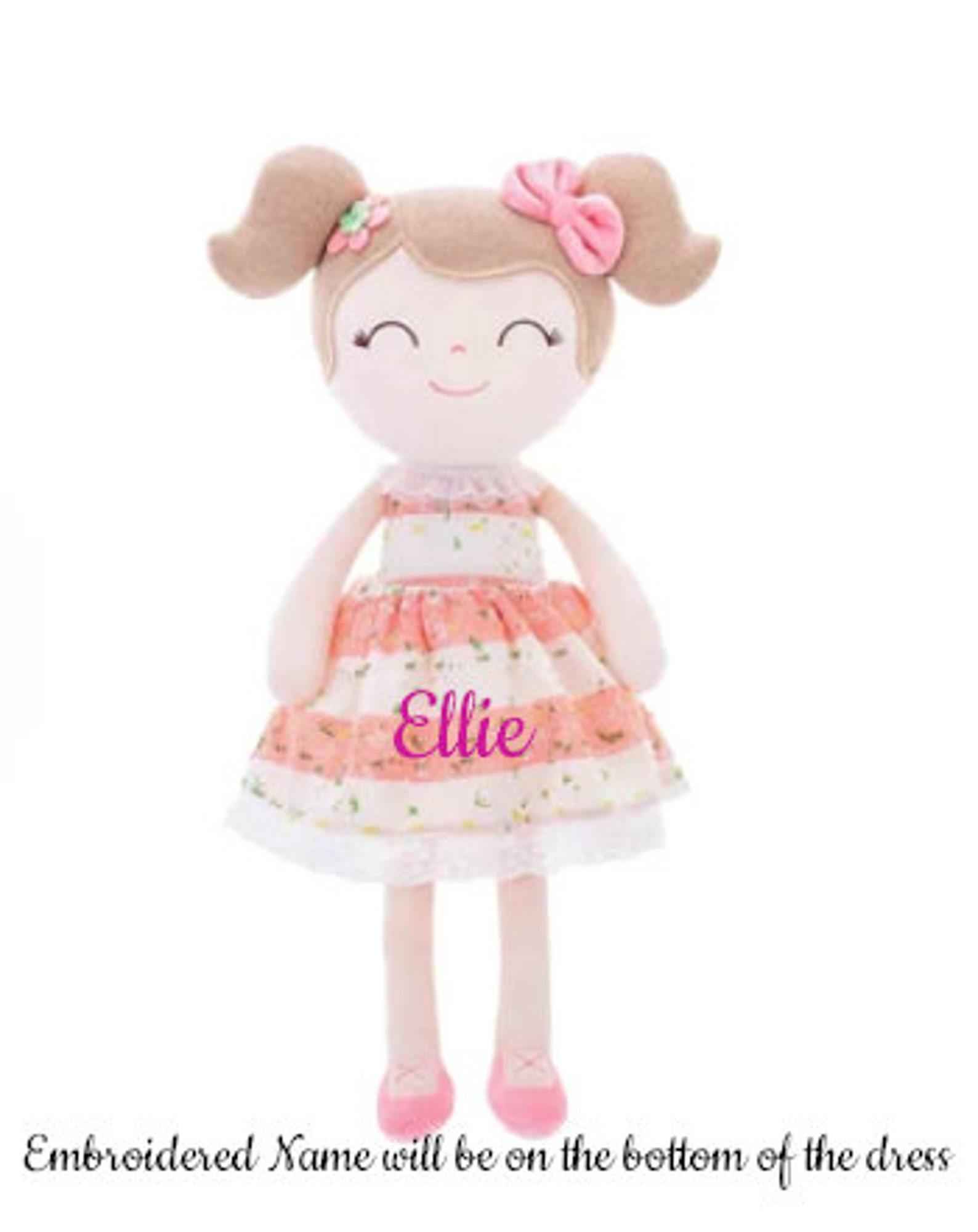 Personalized Dolls, Custom Baby Doll, Baby Shower Gift, First Baby Doll ...
