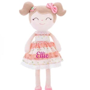 Personalized Dolls, Custom Baby Doll, Baby Shower Gift, First Baby Doll ...