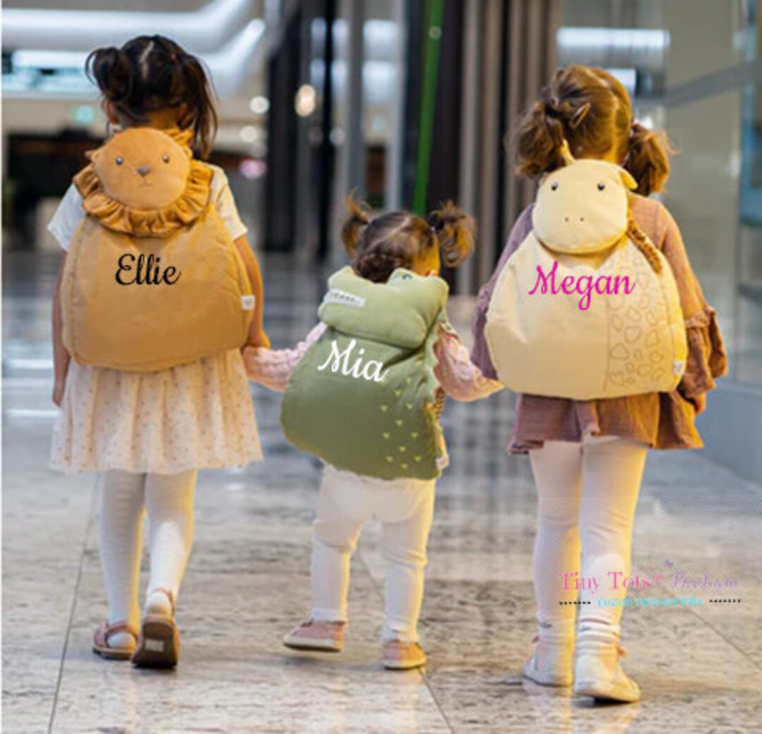 Personalized Backpack, Pre-school Backpack, Personalized Doll, Zoo ...