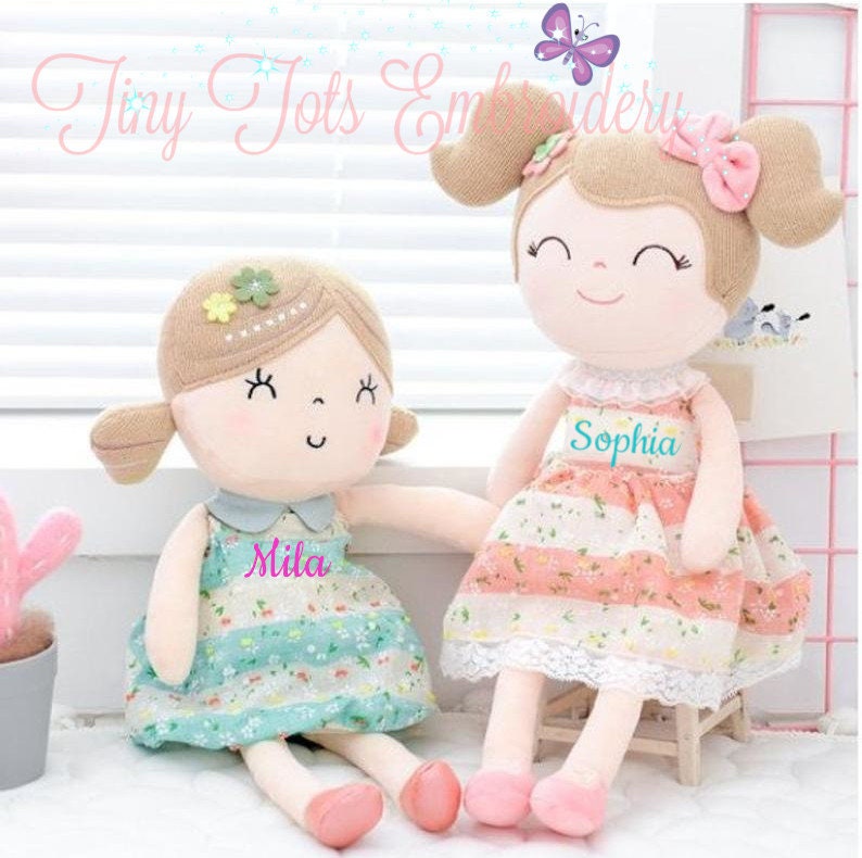 Personalized First Doll Rag Doll Custom Rag Doll Baby | Etsy