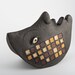 Black Moon Ceramic Art Object, Face Sculpture by Inna Olshansky - Etsy