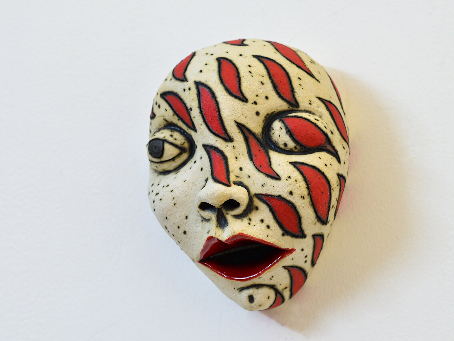 Fantasy Art Face Mask Wall Decor Original Art Sculpture - Etsy