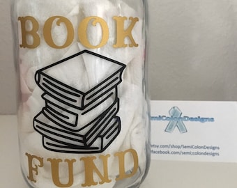 Book Fund Bank, Reading, Memories, Shadow Box, Birthday, Wedding ...