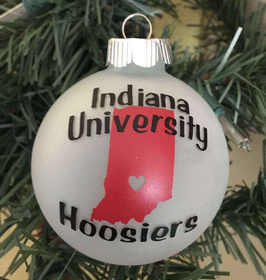 Indiana University Ornament - Etsy