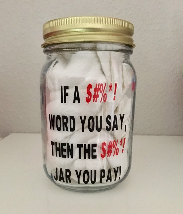 Swear Jar - Etsy