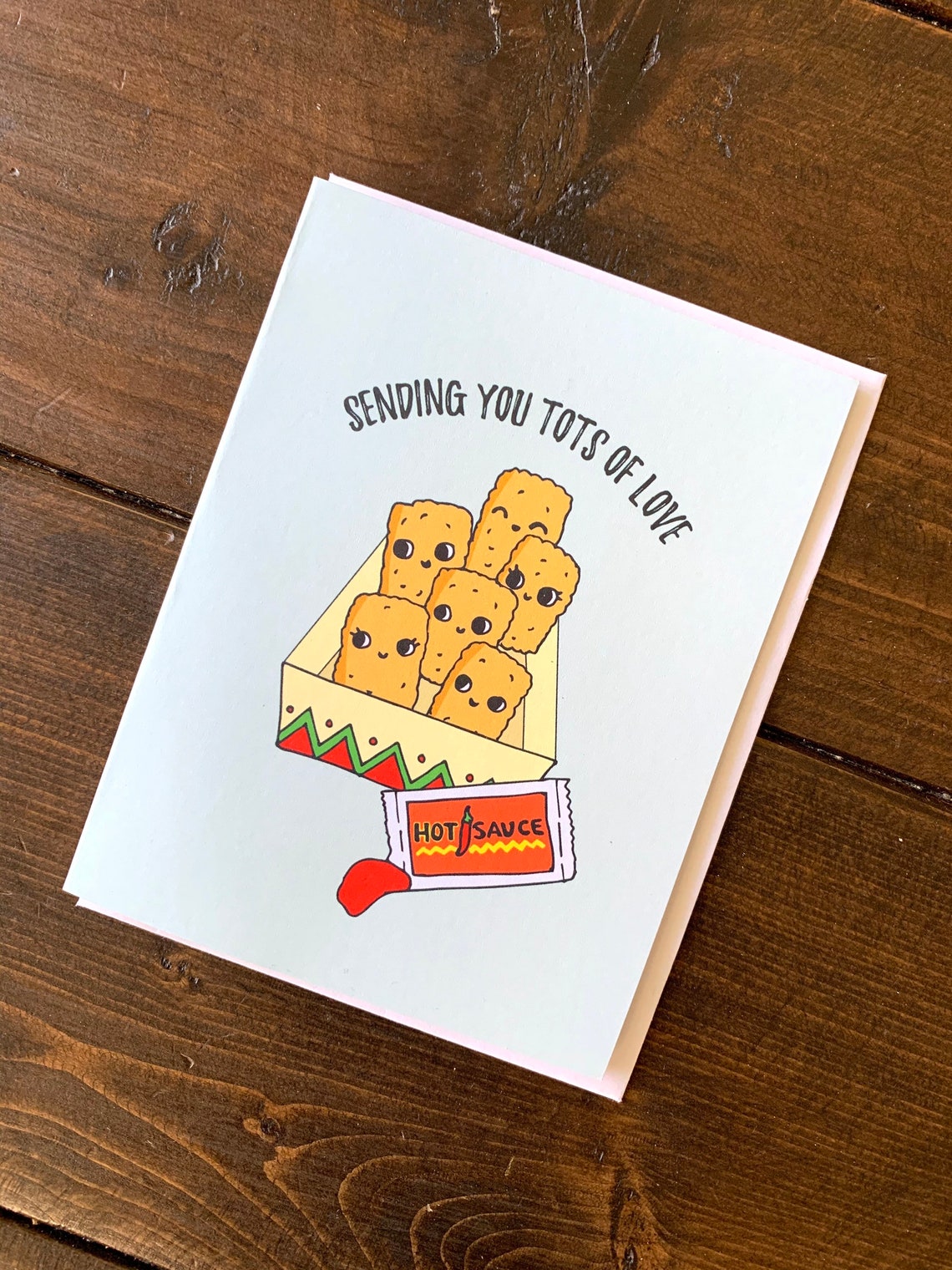 Tater Tot Birthday Best Wishes Card - Etsy