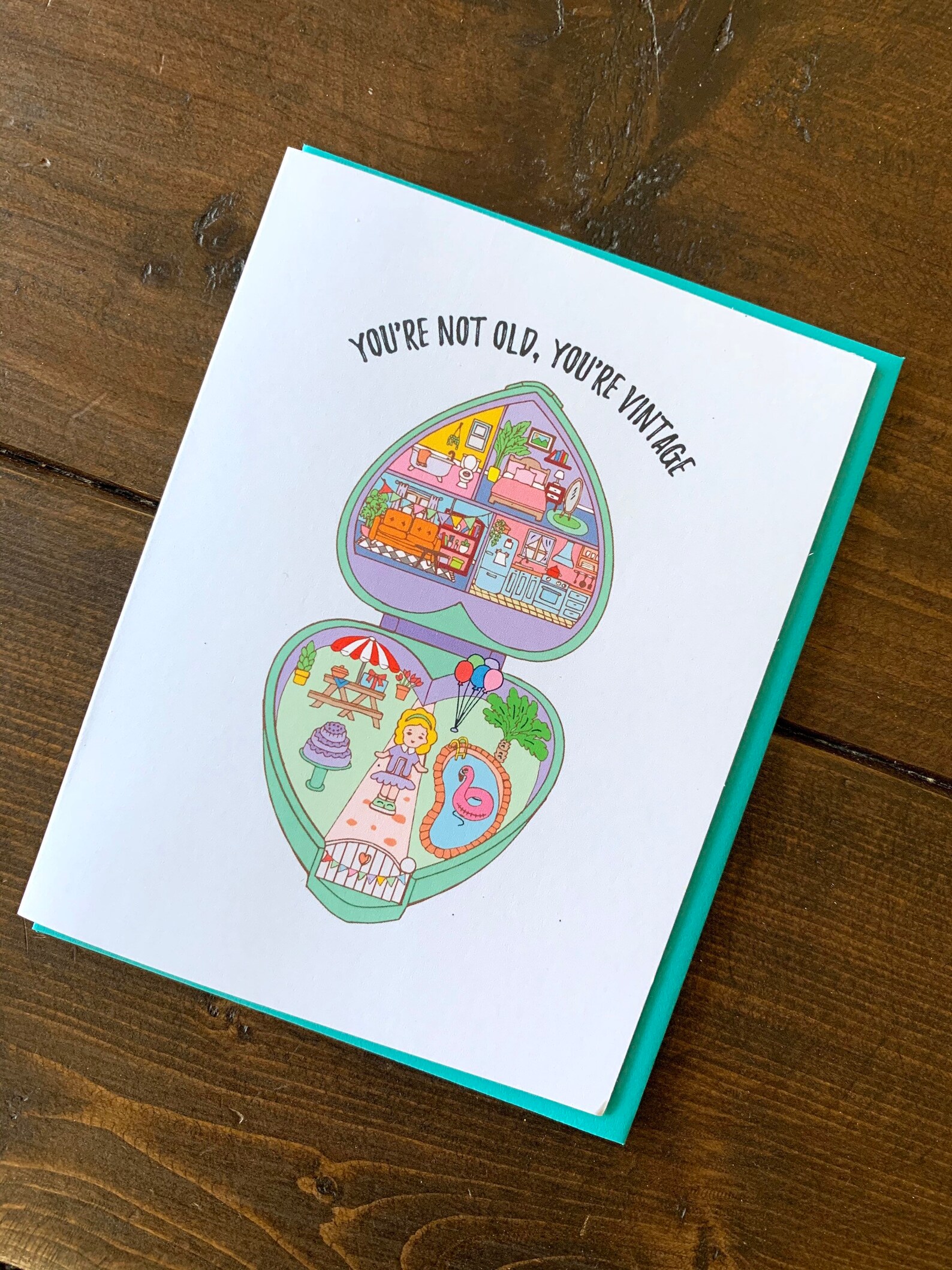 90s Polly Toy Birthday Card - Etsy