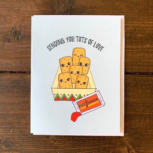 Tater Tot Birthday Best Wishes Card - Etsy