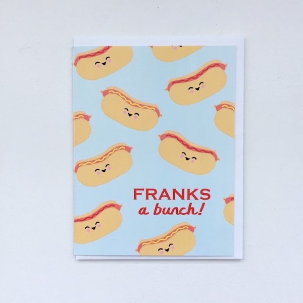 Weiner Thank You Cards - Etsy