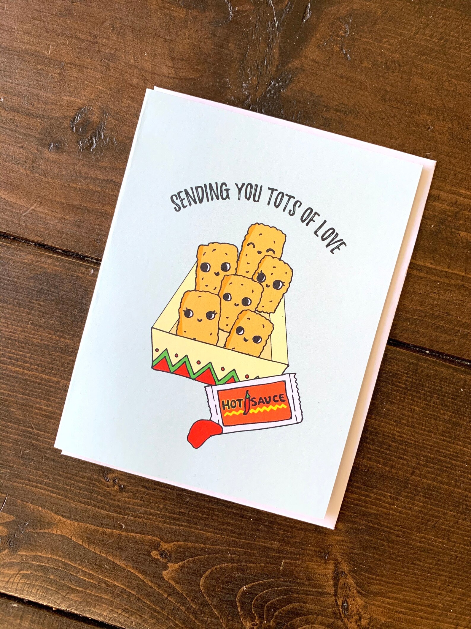 Tater Tot Birthday Best Wishes Card - Etsy