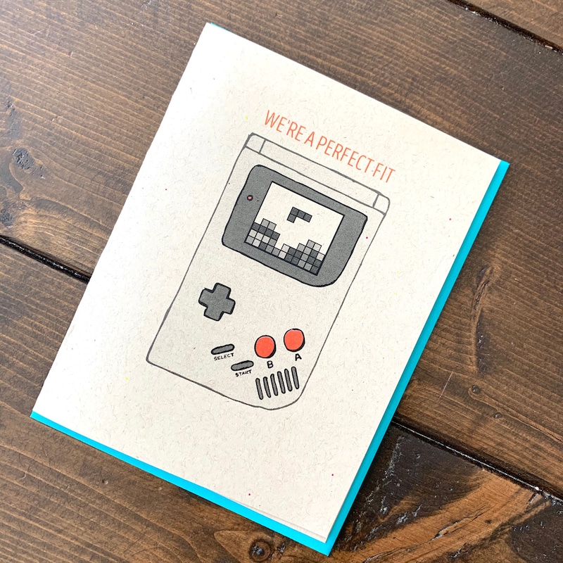 Video Game Card - Etsy