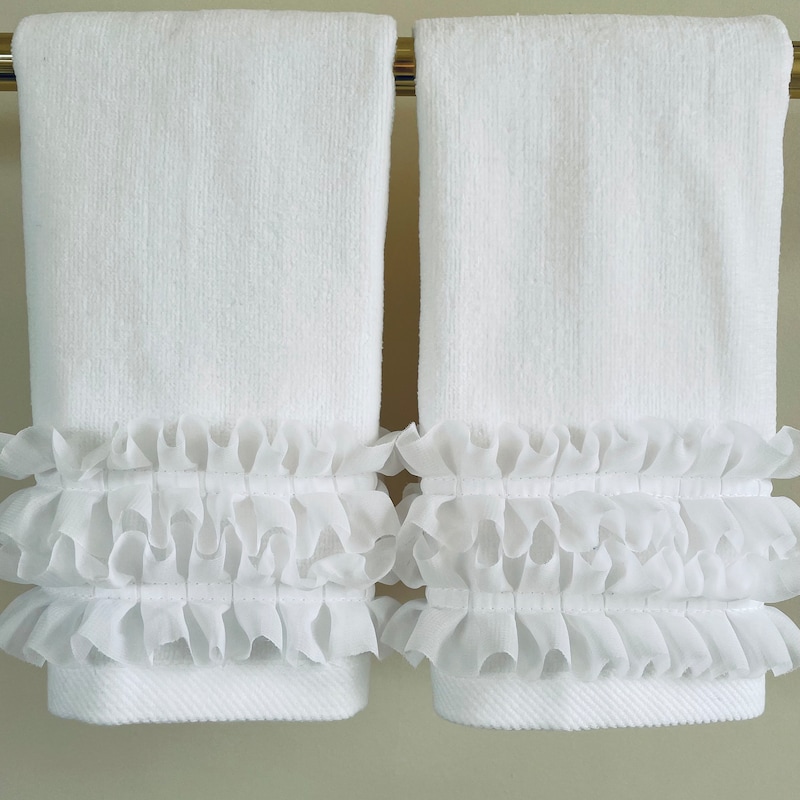 Ruffle Towel - Etsy