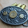 12 Gauge Elegant Shotgun Shell Antique Silver Filigree Necklace ...