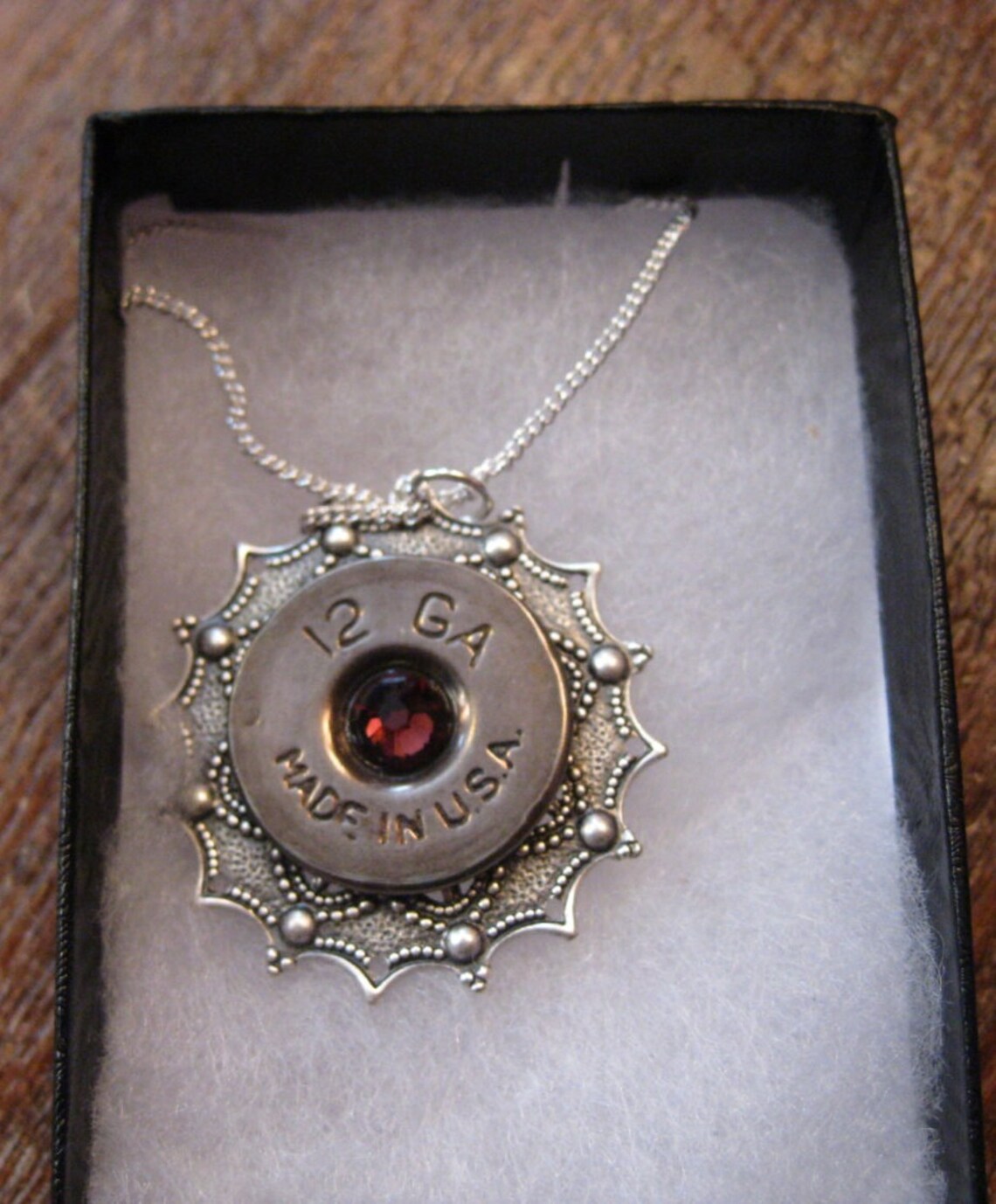 12 Gauge Elegant Shotgun Shell Antique Silver Filigree - Etsy