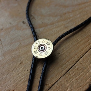 Ammo Bolo Tie, 12/16/20/410 Gauge Shotgun Shell, Father's Day Gift ...