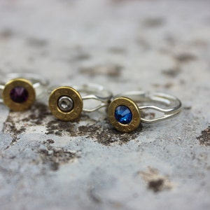 38 Special/380 Auto/ 9mm Skinny Ammunition Ring, Silver Elegant ...