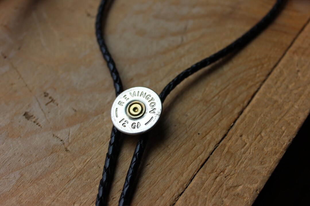 Ammo Bolo Tie, 12/16/20/410 Gauge Shotgun Shell, Father's Day Gift ...