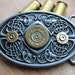 Silver Metal Belt Buckle With 12 Gauge Shotgun Shell and 45 - Etsy