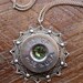 12 Gauge Elegant Shotgun Shell Antique Silver Filigree Necklace ...