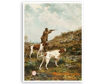 Vintage Hunting Art Western Sports Poster Wall Decor H459 - Etsy